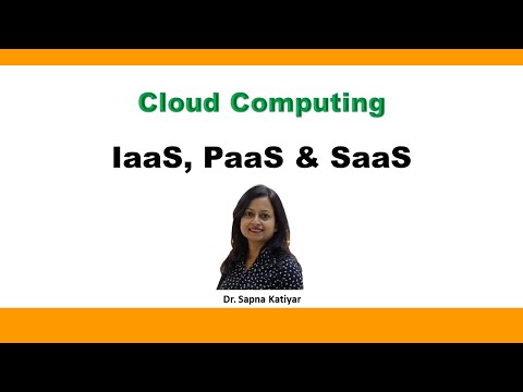 IaaS, PaaS and SaaS | Cloud Computing Service Models || Cloud Computing
