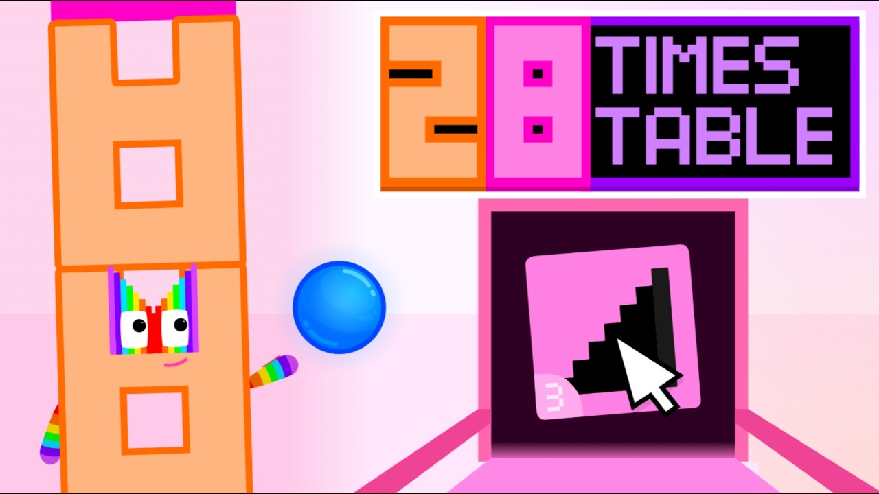 Numberblocks - 28 Times Table (link in description!)