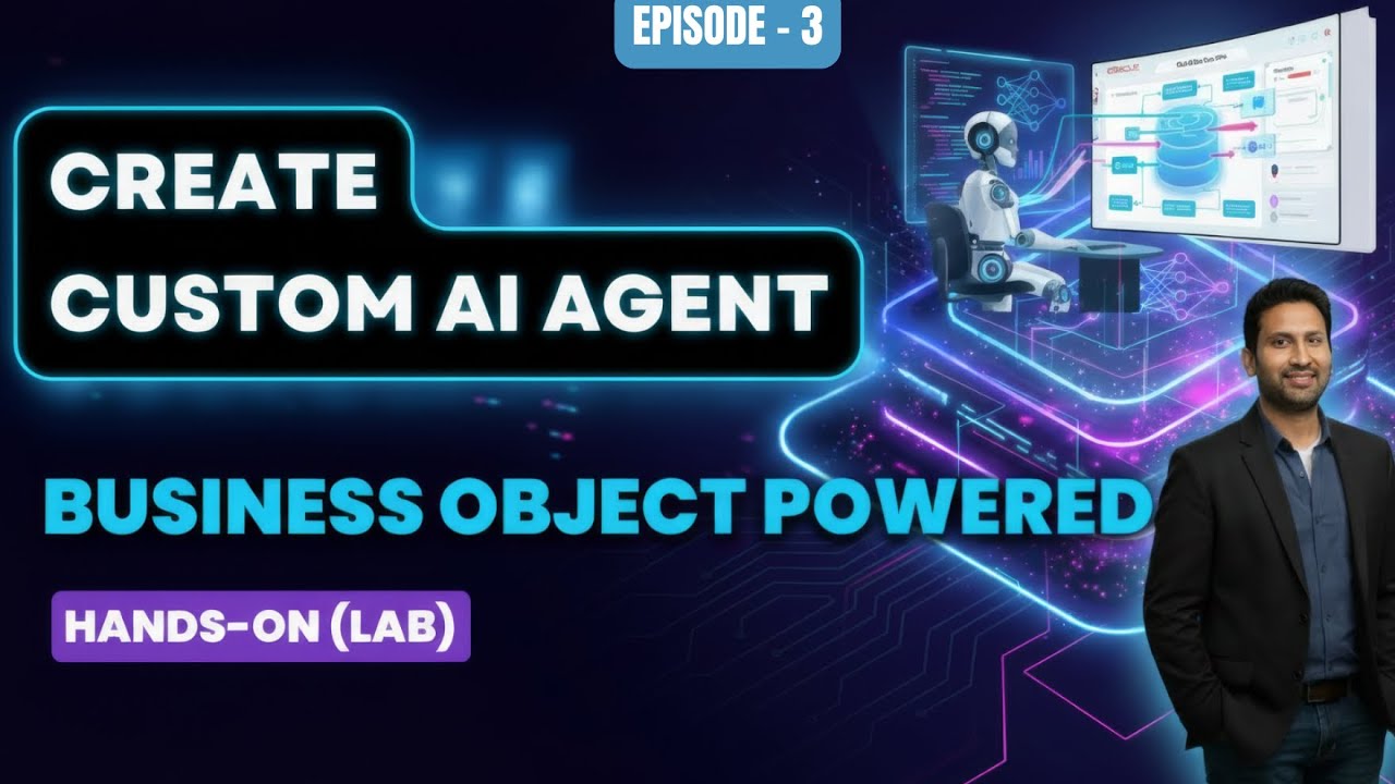 Oracle Fusion AI Agent Tutorial: Build From Scratch With Business Objects + PO REST API By Siva Koya