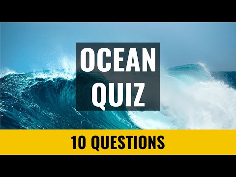 Ocean Quiz - 10 trivia questions and answers - Geography quiz