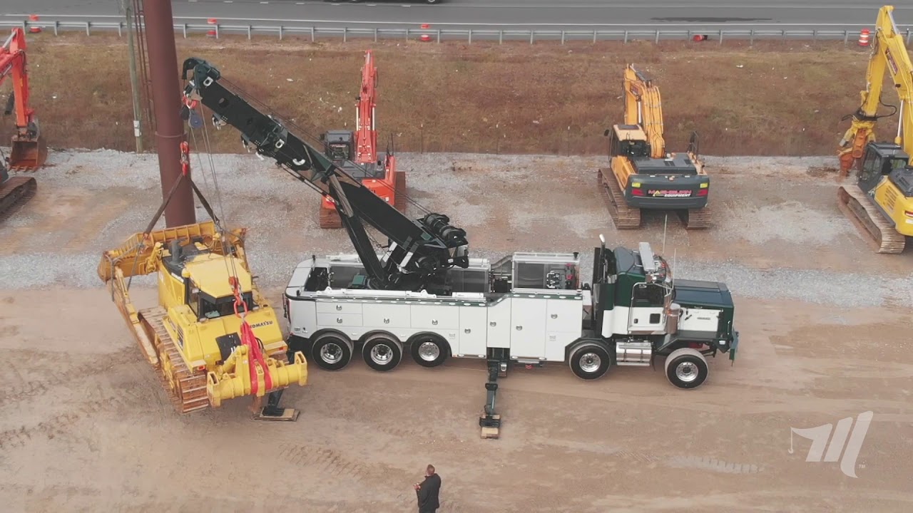 M100 Demonstration with 103,000 lb  Dozer