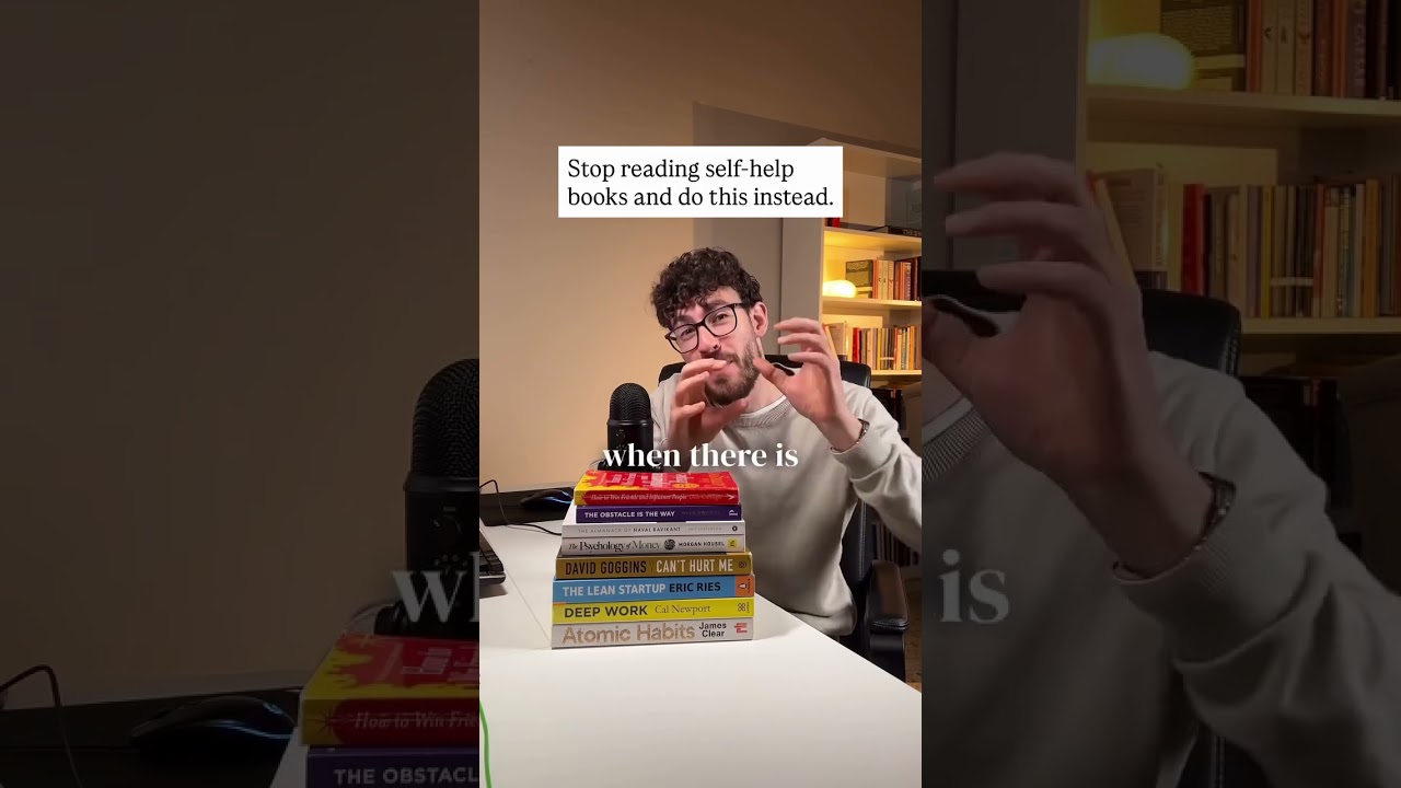 Stop reading self-help books and do this instead