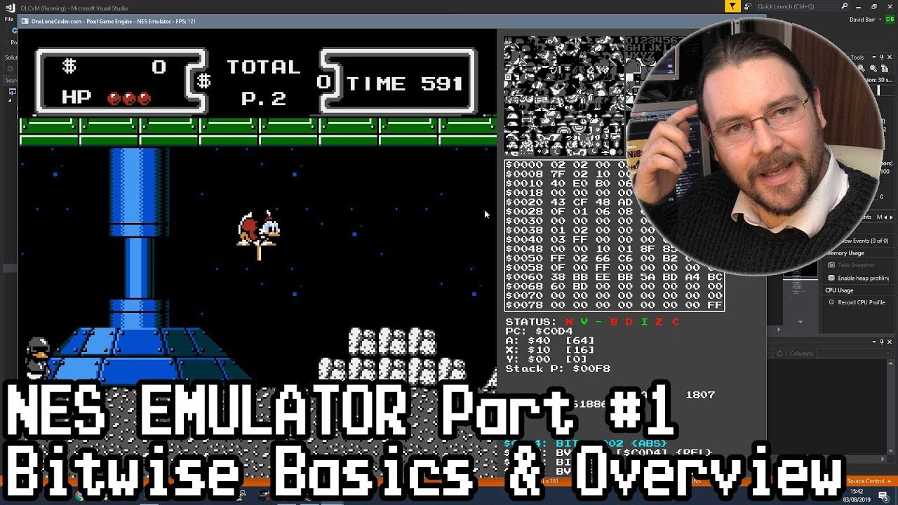 NES Emulator Part #1: Bitwise Basics & Overview