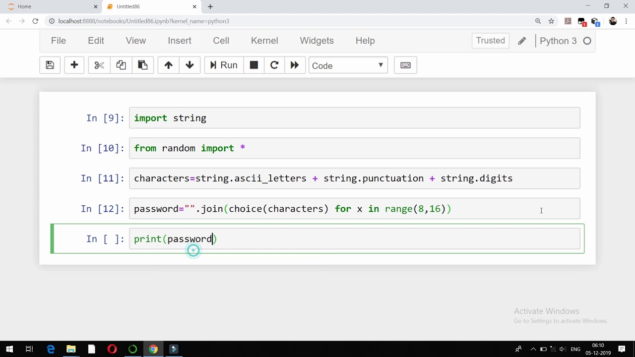Python Series 23   A Password Generator in Python