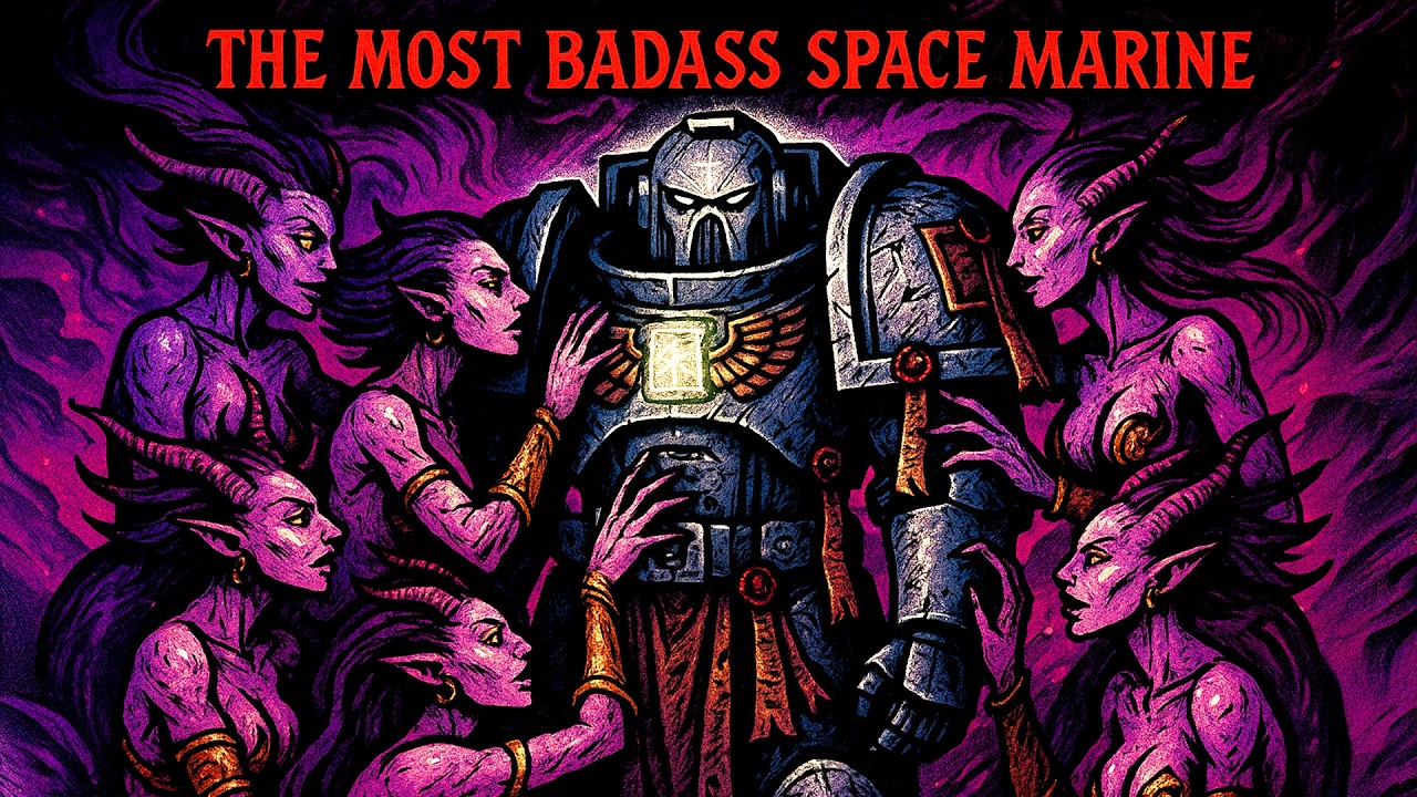 The Most Overpowered & BADASS Space Marine in Lore? | Kaldor Draigo Explained