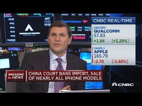 Chinese court grants Qualcomm injunction, bans sale of iPhones with iOS 11