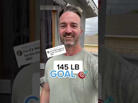 How to get from where you are to 145LBs #shorts