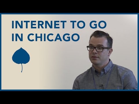 Chicago Public Library’s Internet To Go Program - Brian Bannon