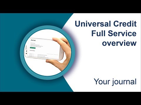 Your journal (Universal Credit full service)
