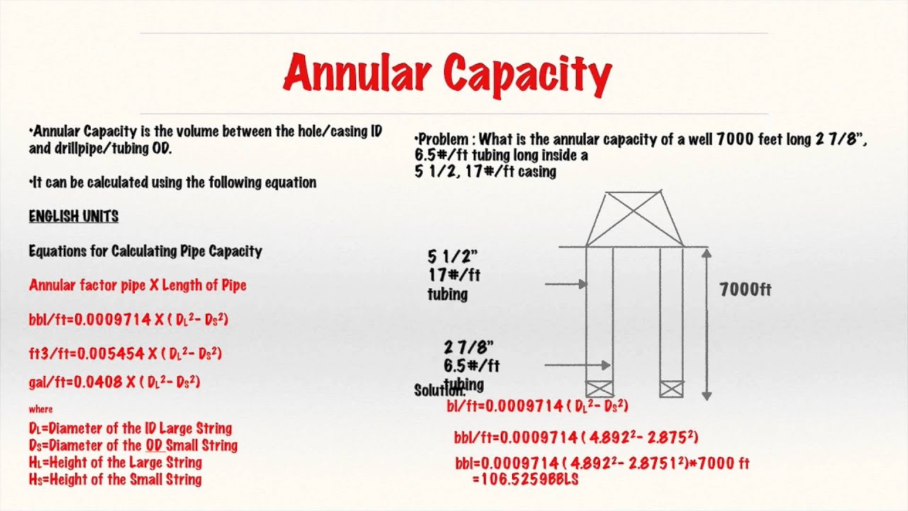 Oilfield Math Part 3