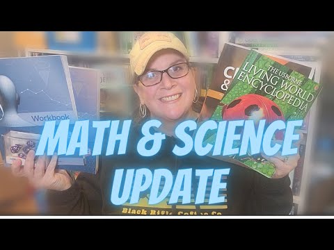 Math and Science 6th Grade Update // Singapore Math, Master Books Science