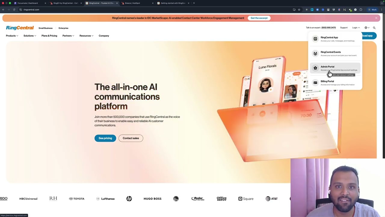 The only HubSpot - RingCentral integration video you need to watch in 2026 - 3 min setup