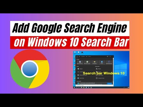 How to Add Google Search Engine on Windows 10 Search Bar