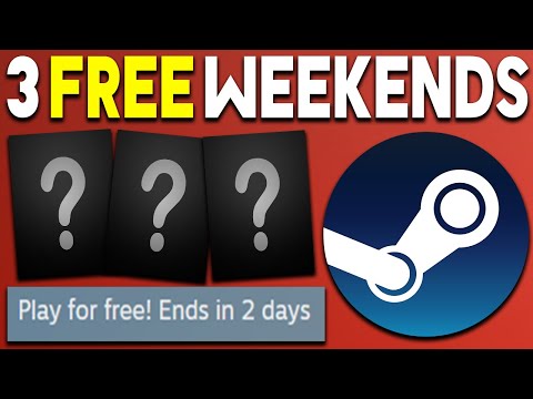 3 HUGE FREE STEAM PC GAME FREE WEEKENDS RIGHT NOW + GREAT NEW STEAM DEALS!