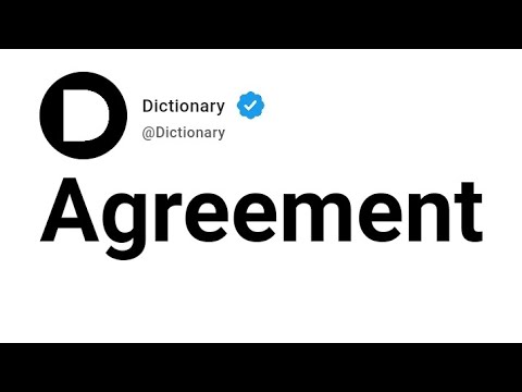 Agreement Meaning In Bengali