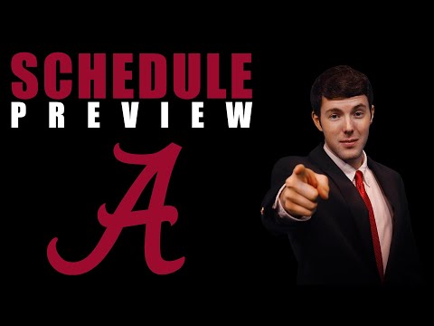 2021 Alabama College Football Schedule Preview