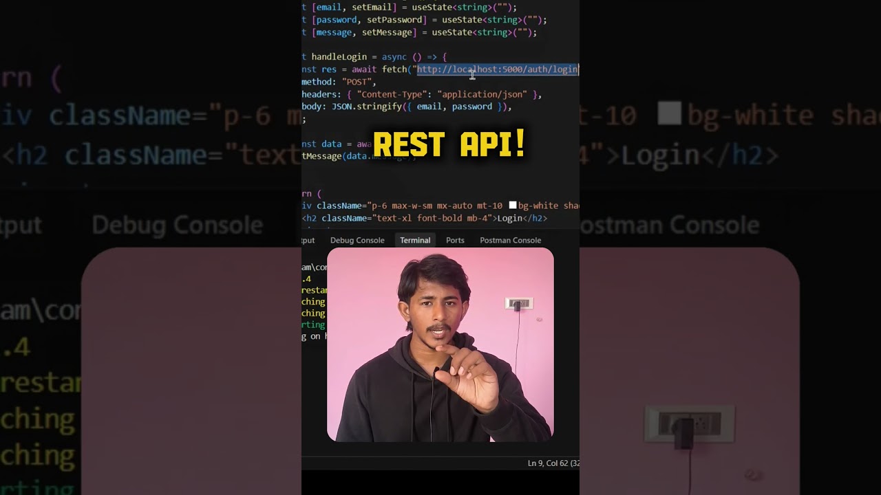 How to connect Frontend and backend #chatgpt #frontend #backend #shorts