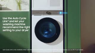 Samsung Smart Control Plus Smart Tumble Dryer advert Commercial ad uk