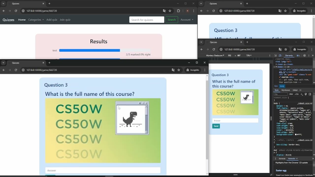 CS50 WEB Final Project Capstone - demonstration