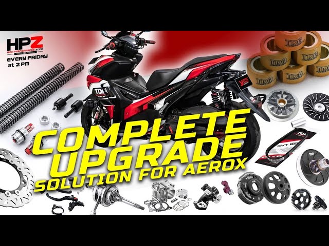 Complete Solution Upgrade AEROX 200cc | Bore Up - Stroke Up Aerox ...