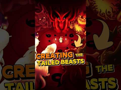 The Origin of the Tailed Beasts. #shorts #naruto
