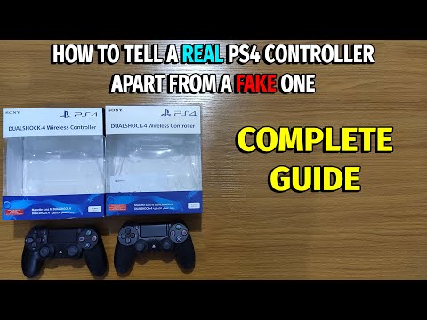 How To Spot A Fake PS4 Controller | Real vs Fake Complete Comparison