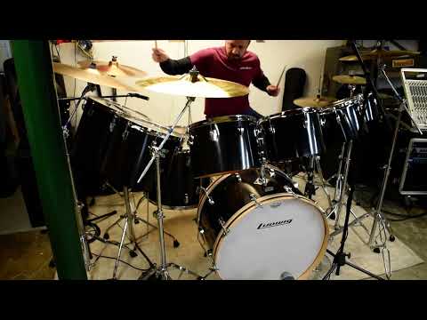 Ludwig Melodic tom tom kit 1978 - Black Cortex Wrap | Reverb