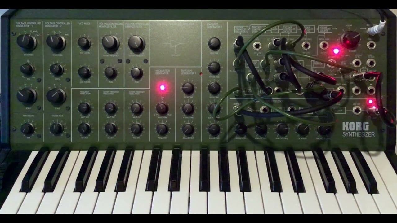 Korg MS-20 | 166th self-playing patch