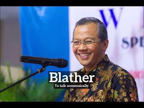 What is Blather? | How to Say Blather in English? | How Does Blather Look?