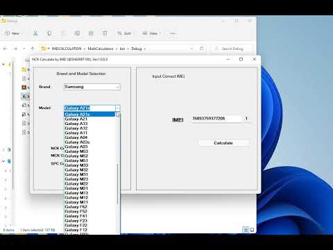 NCK IMEI Calculate v.1.0.0 Tool Download