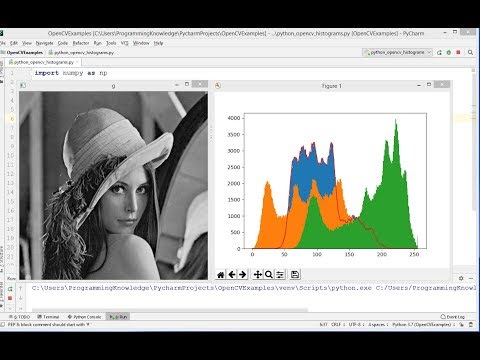 OpenCV Python Tutorial For Beginners 26 - Understanding image Histograms using OpenCV Python