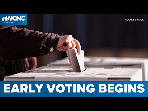 Early voting for Charlotte-area general, runoff elections opens July 7