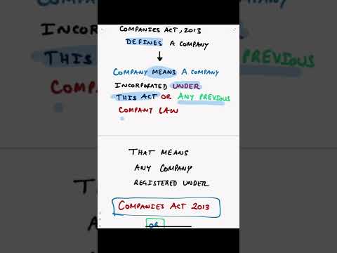 What is the definition of a company? #shorts #company #csexecutive