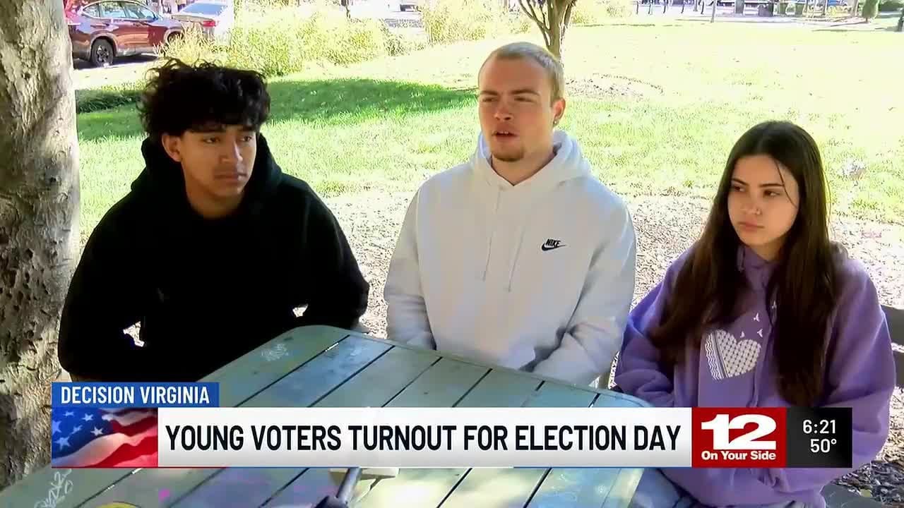Young voters make voices heard on Election Day