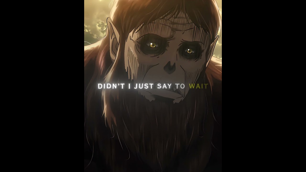 Zeke edit | Attack on titan #attackontitan #aot #eren #erenyeager #anime #edit