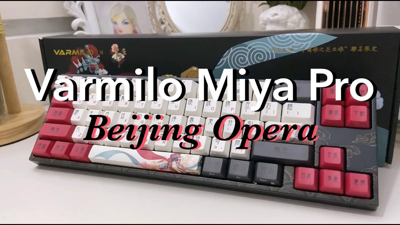 [Unboxing] Varmilo x Ducky Miya Pro Beijing Opera Mechanical Keyboard | Frannie