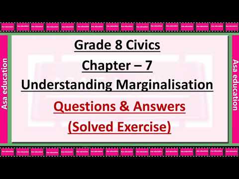 Chapter 7: Understanding Marginalisation Video Lecture - Crash Course ...