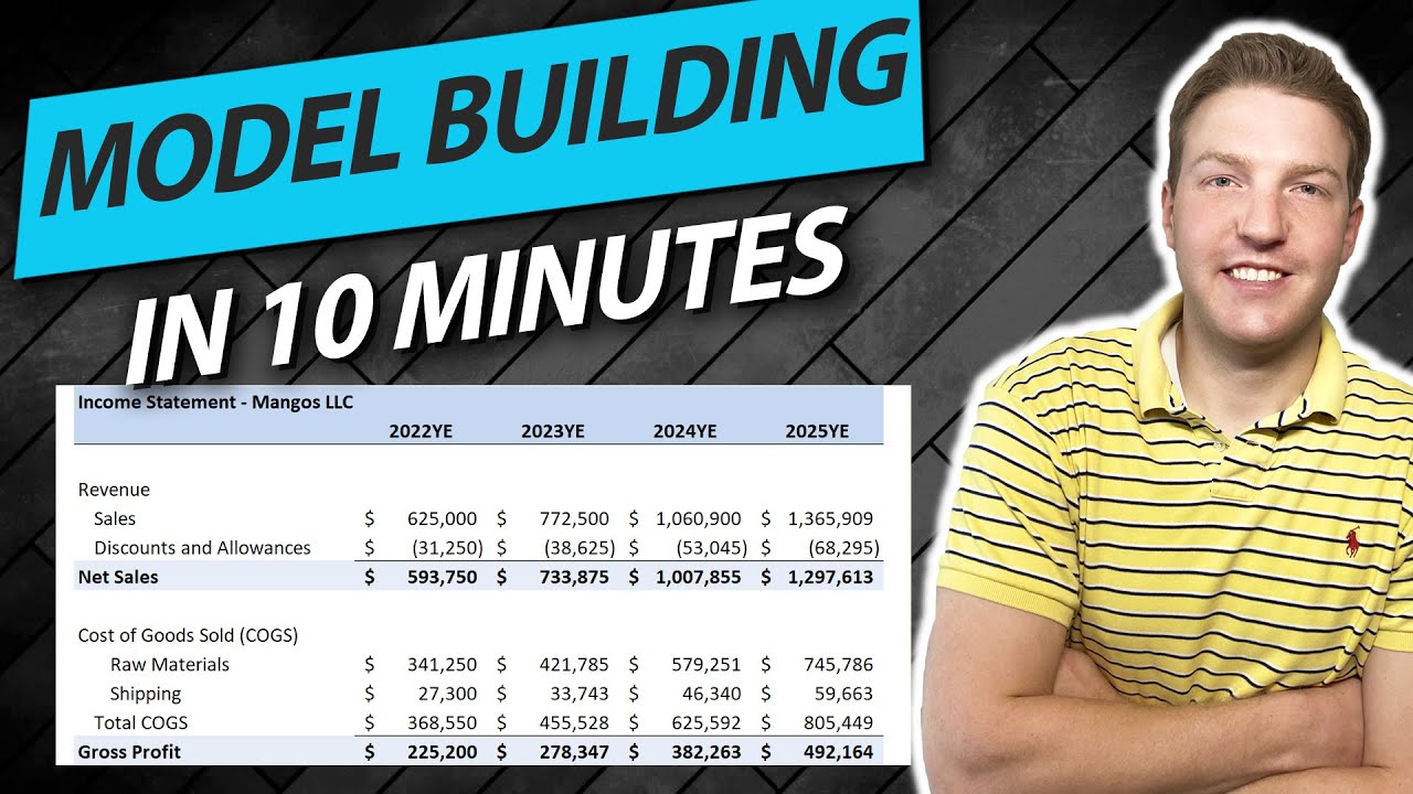 Build an Income Statement in 10 Minutes