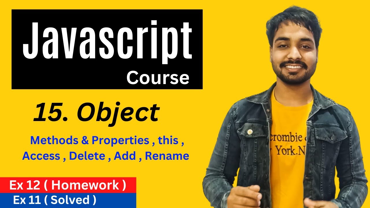 Object In Javascript | Javascript Tutorial In Hindi #15