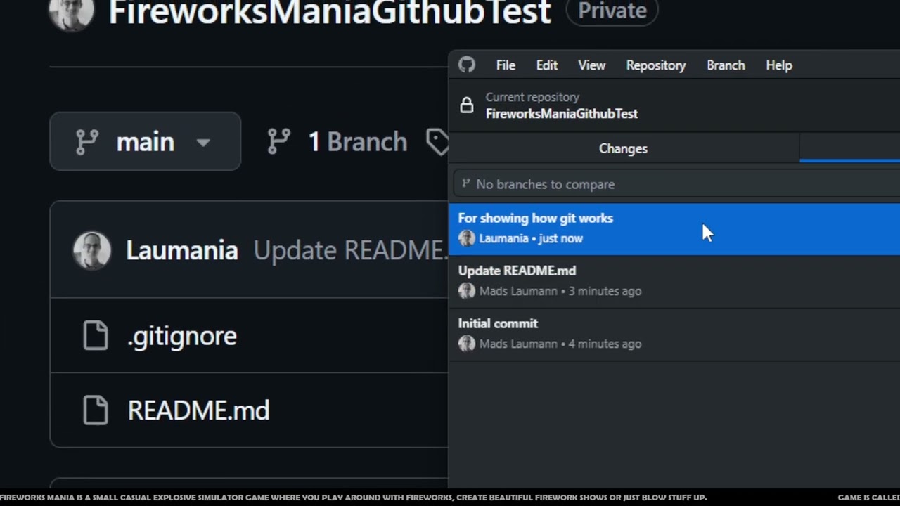How to setup Fireworks Mania mod project with Github