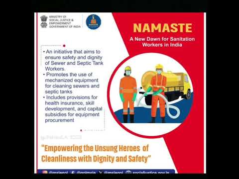 NAMASTE Scheme Manual Scavenging Explained #civilserviceexam#viral