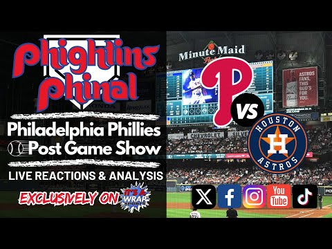 #RingTheBell vs #BuiltForThis | Live Reactions I Phillies Postgame Show | #Phillies | #Astros |