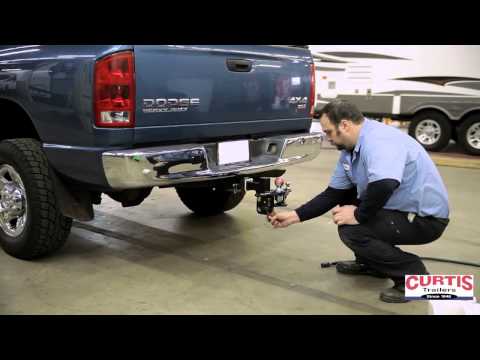 Curtis Trailers Weight Distribution hitch setup HD