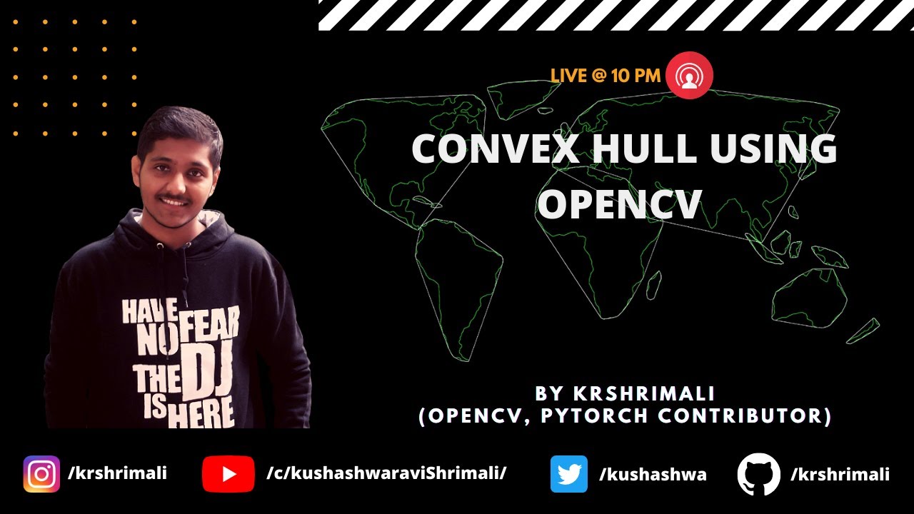 Convex Hull using OpenCV | Python | DL | AI | KRS GitHub Raid