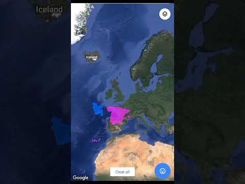 Spain Vs Bangladesh land area size comparison #shorts #mapping #geography #comparison