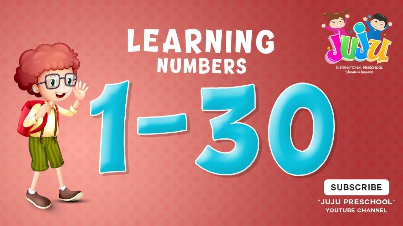 MATHS  - WRITE NUMBERS 1 - 30