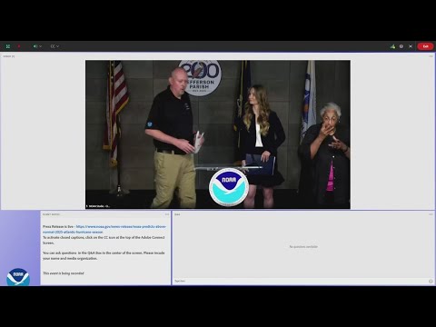 FULL: NOAA releases the 2025 Atlantic Hurricane Season Forecast