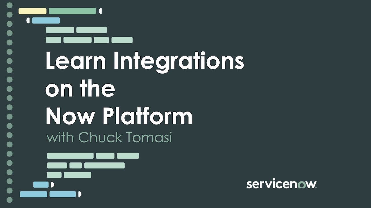 Introduction - Learn Integrations on the Now Platform