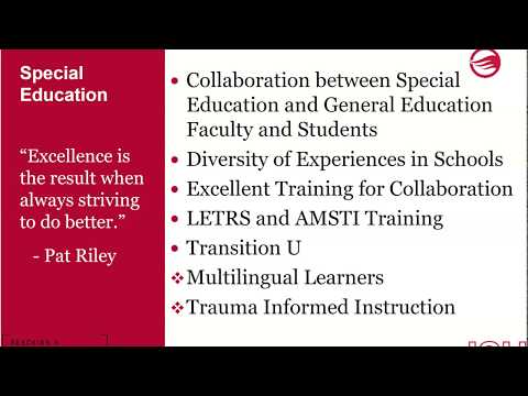 Special Education