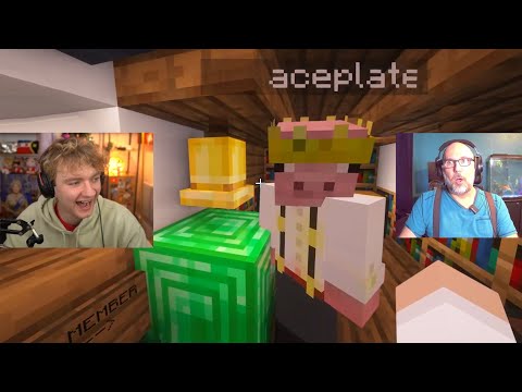 Tommy and Technodad Visit Technoblade's DSMP House